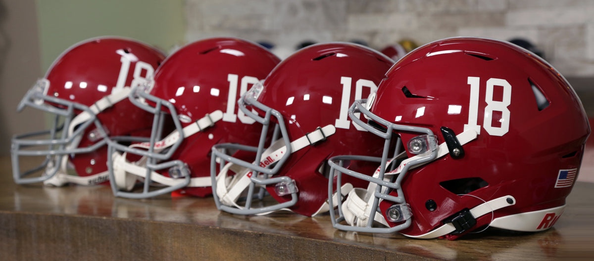 Alabama Football Helmet Logo Redbird Football Helmet Logo Rollouts