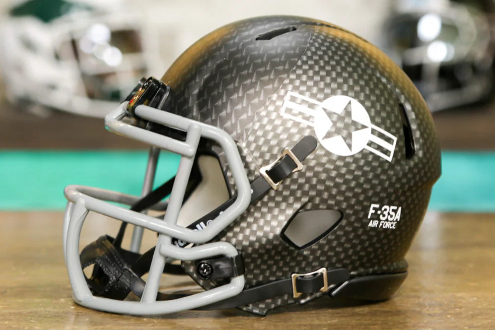 Air Force Falcons Riddell Speed Mini Helmet - 63rd Fighter Squad ...