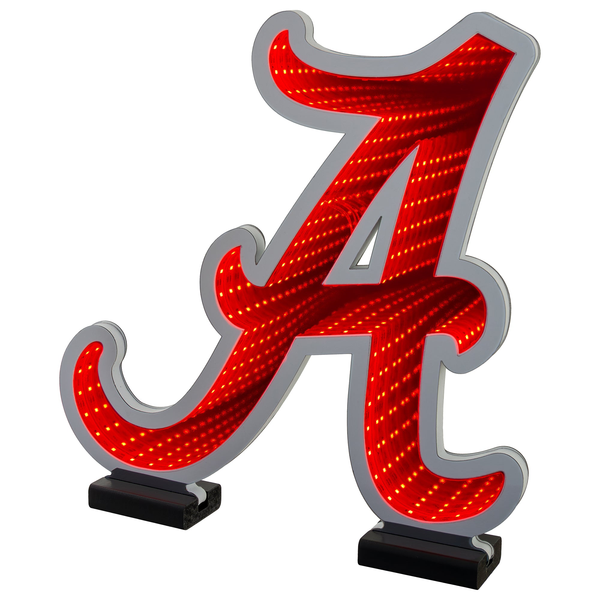 NCAA LED Infinity Logo Light - Alabama Crimson Tide – Green Gridiron, Inc.