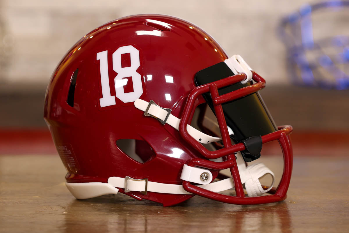 Alabama Crimson Tide Riddell Speed Mini Helmet - GG Edition – Green ...