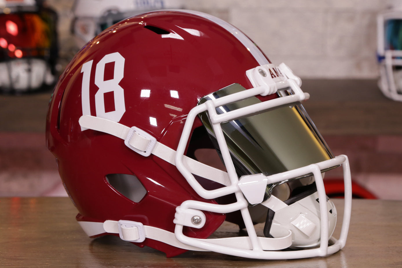 Alabama Helmet Alabama Crimson Tide Riddell Speed Mini Helmet