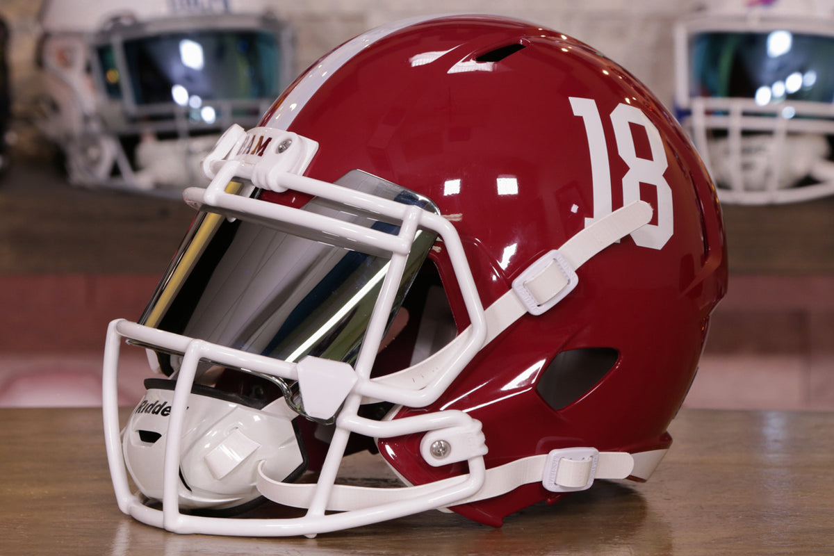 Alabama Crimson Tide Riddell Speed Display Helmet - GG Edition 00455 ...