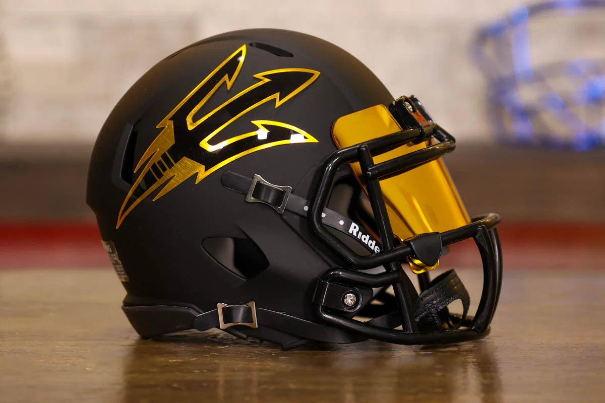 Arizona State Sun Devils Riddell Speed Mini Helmet - GG Edition – Green ...