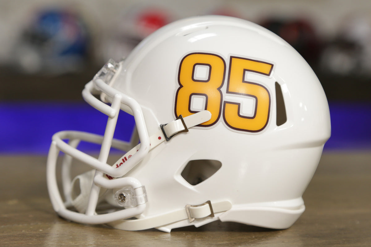 Arizona State Sun Devils Riddell Speed Mini Helmet - Metallic White ...