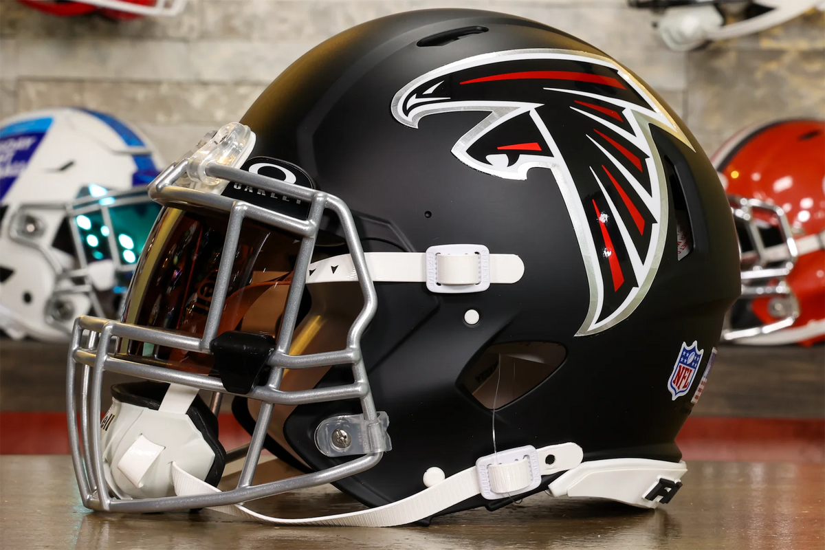 Atlanta Falcons Riddell Speed Authentic Helmet - GG Edition 02688 ...