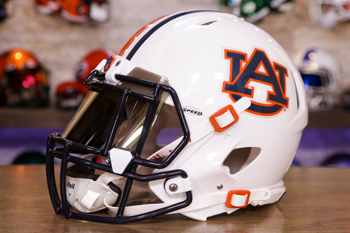 Auburn Tigers Riddell Speed Authentic Helmet - GG Edition 00268 – Green ...