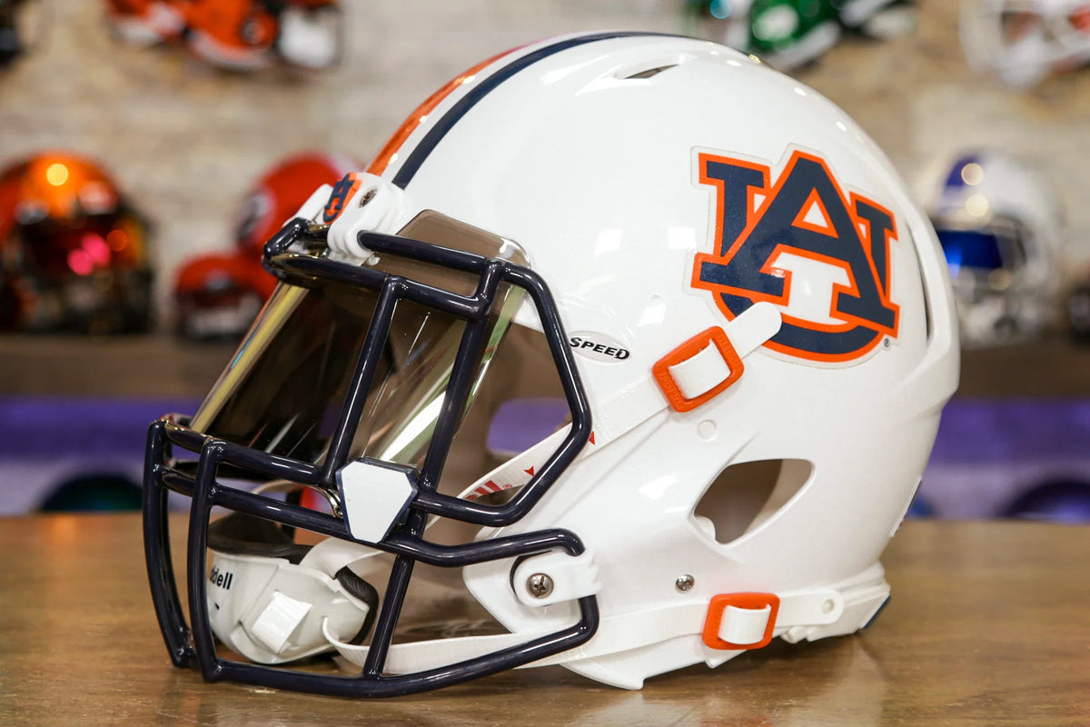 Auburn Tigers Riddell Speed Authentic Helmet - GG Edition 00268 – Green ...