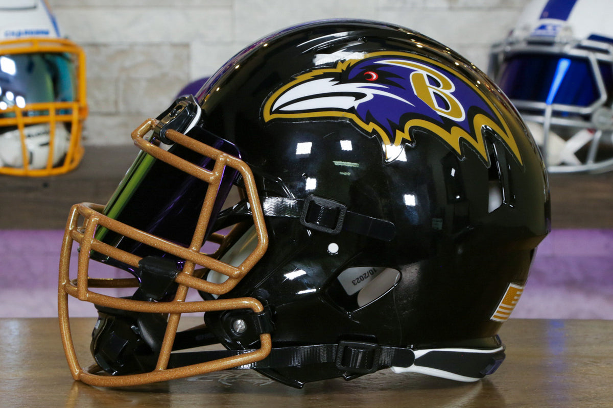 Baltimore Ravens Riddell Speed Authentic Helmet - GG Edition 00451 ...