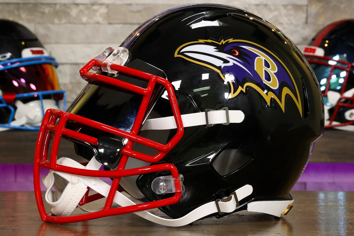 Baltimore Ravens Riddell Speed Display Helmet - GG Edition – Green ...