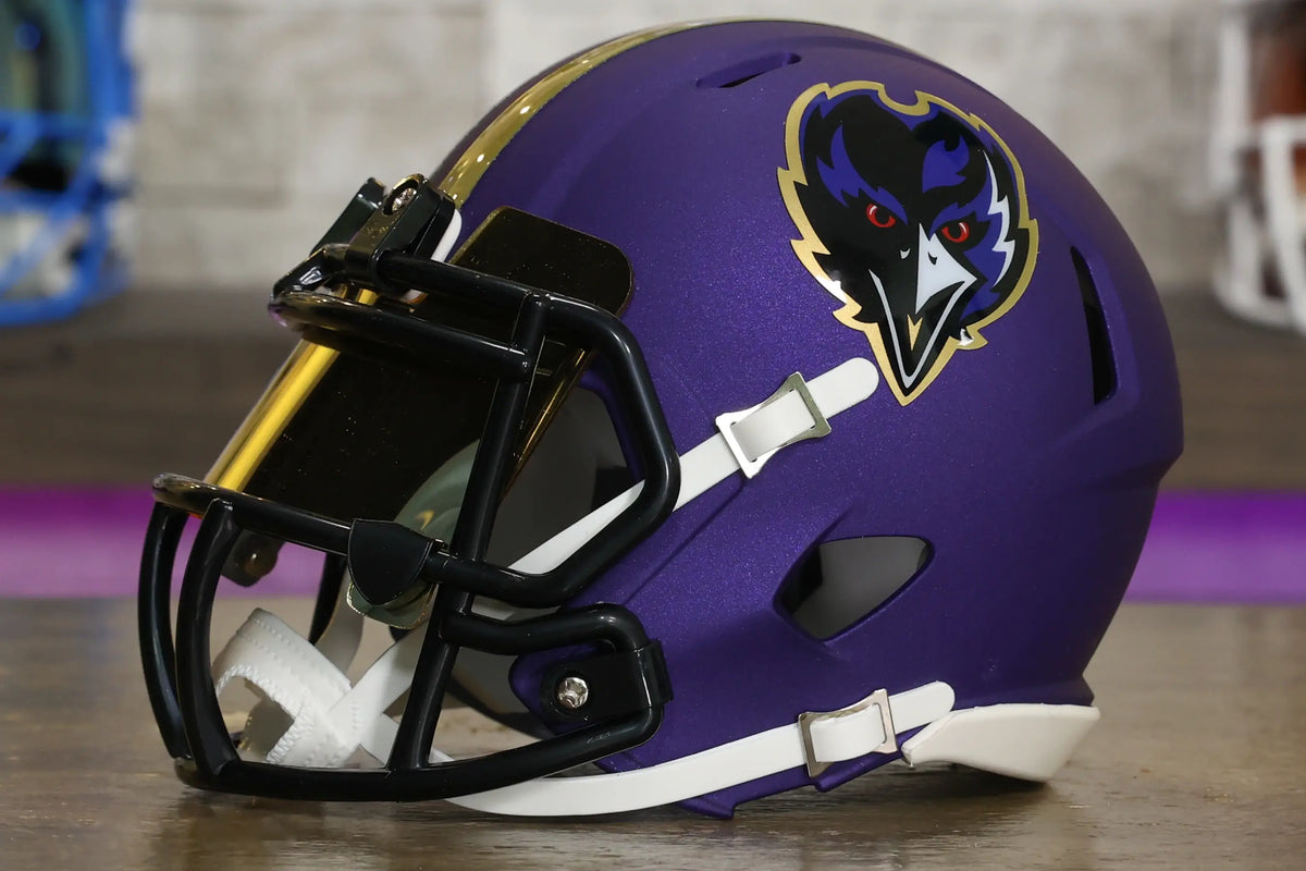 Baltimore Ravens Riddell Speed Mini Helmet - GG Edition 02384 – Green ...