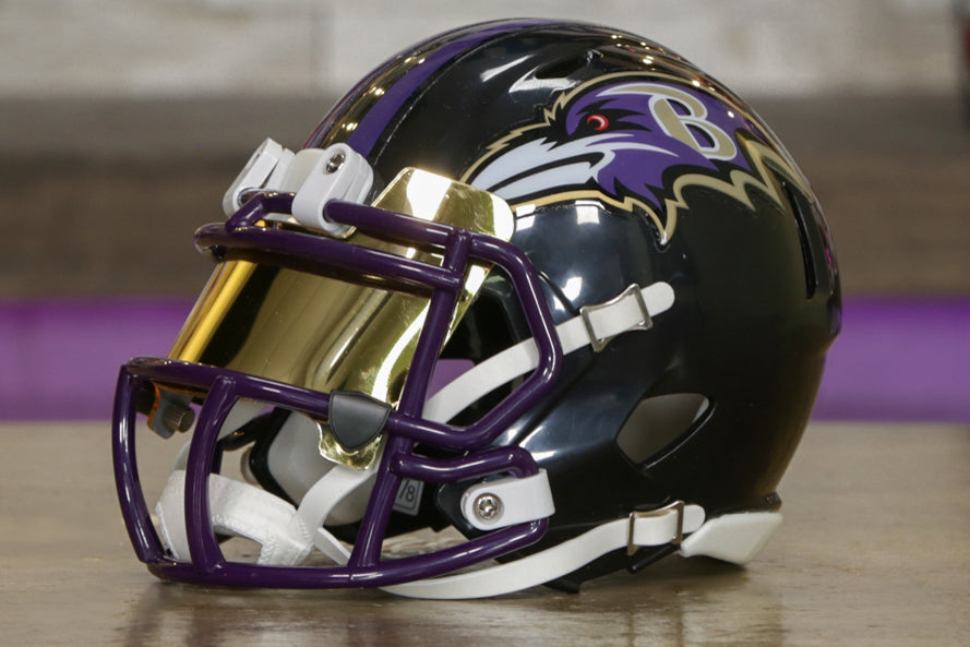 Baltimore Ravens Riddell Speed Mini Helmet - GG Edition 01043 – Green ...