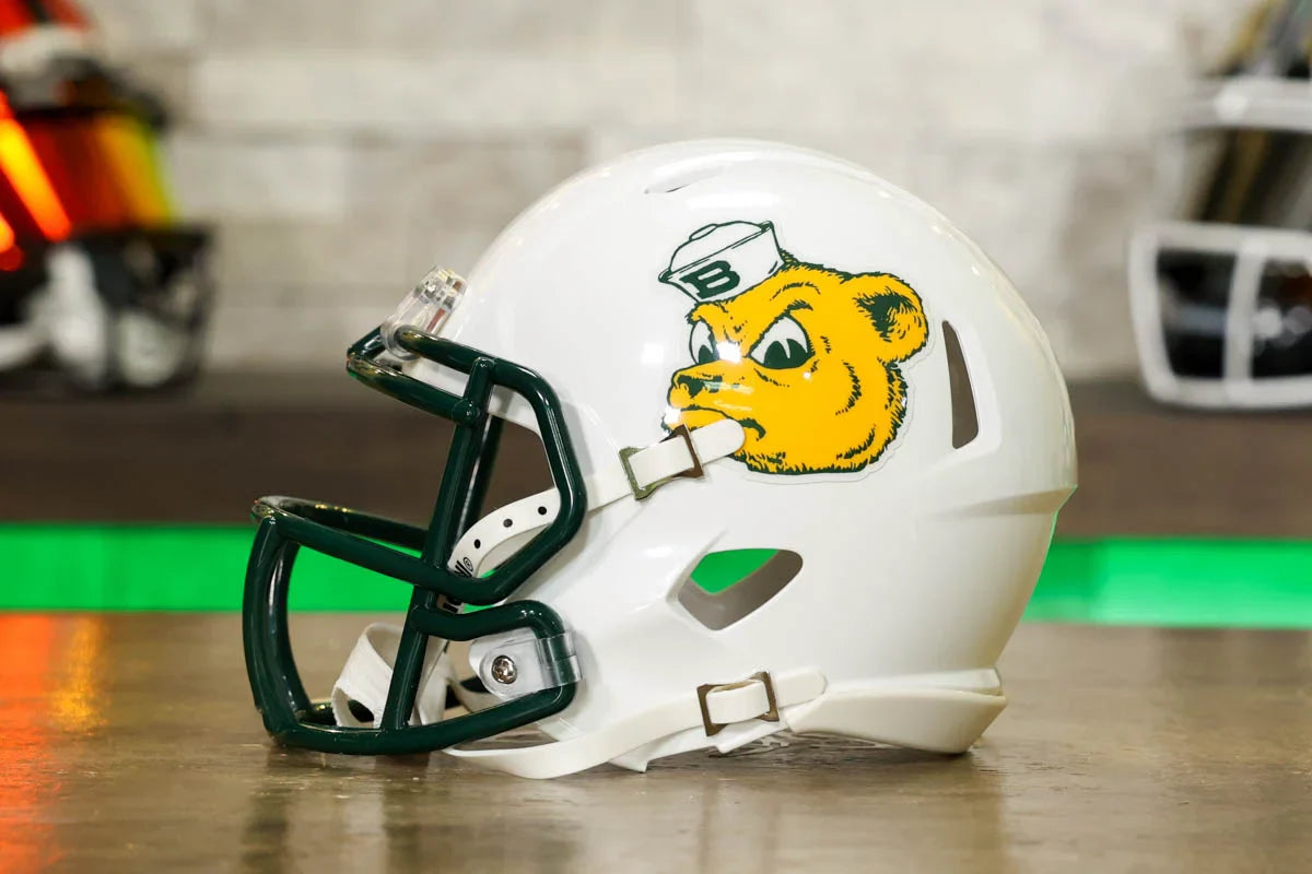 Baylor Bears Riddell Speed Mini Helmet - Sailor Bear – Green Gridiron, Inc.