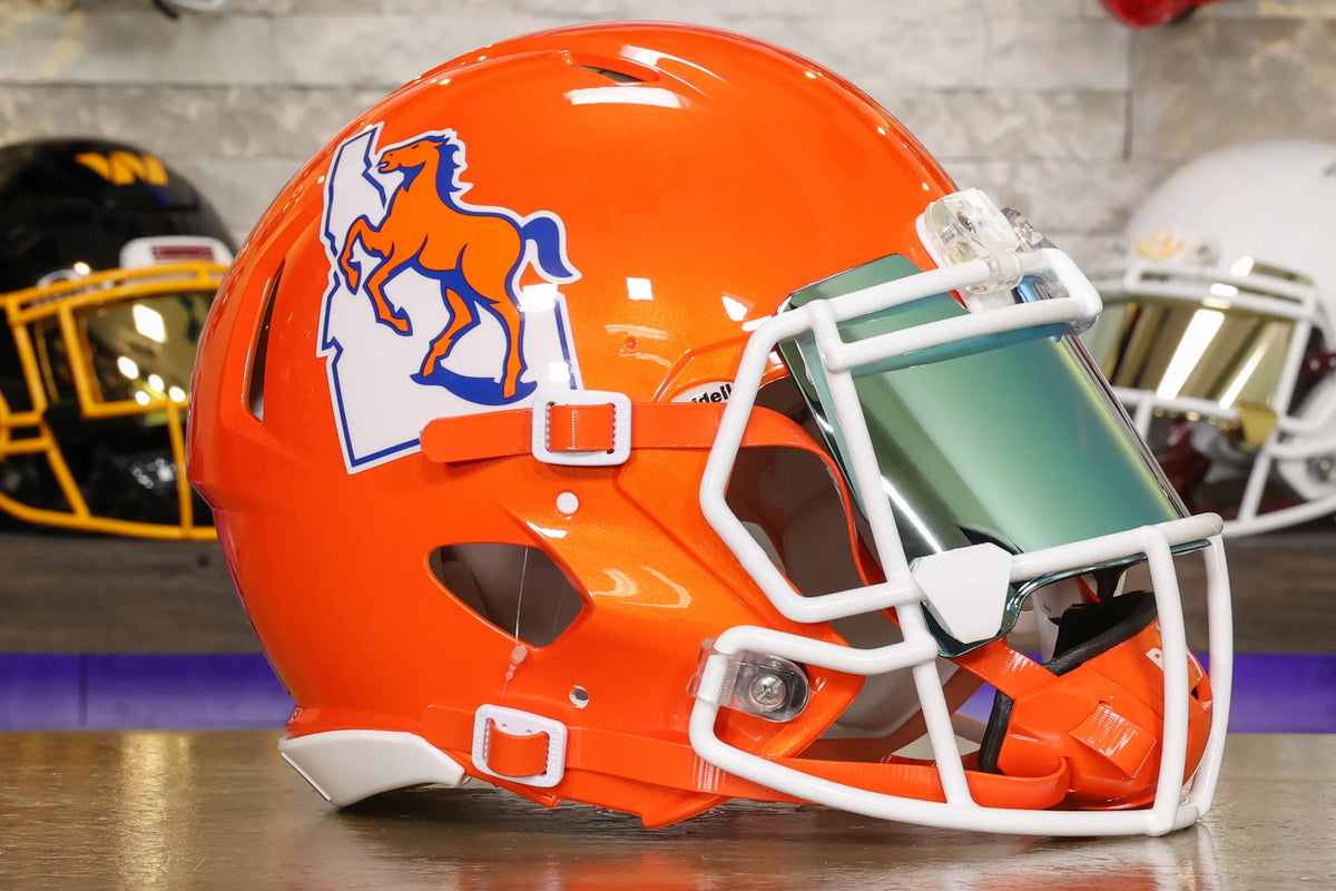 Boise State Broncos Riddell Speed Authentic Helmet - GG Edition 02528 ...