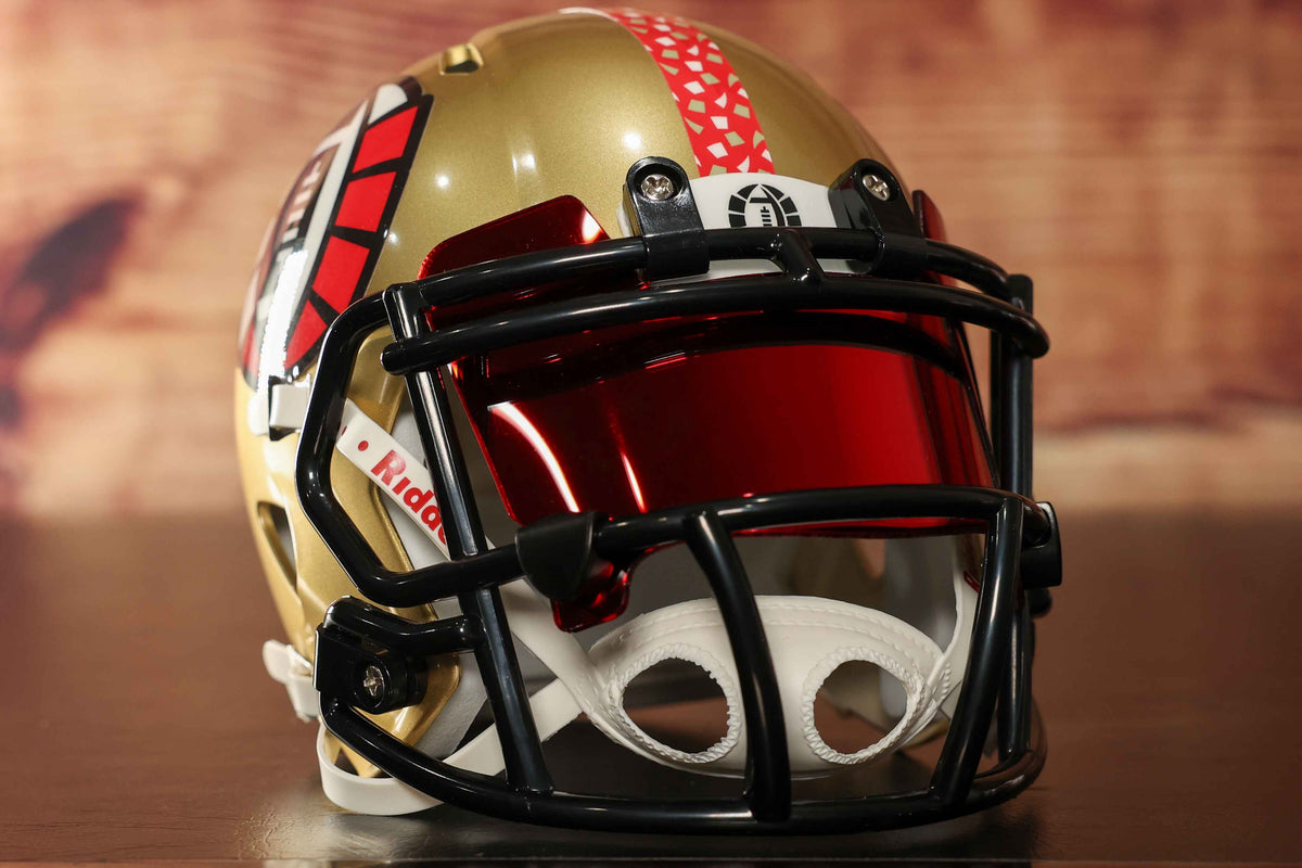 Custom Mini Helmet - Bowl Season Gold – Green Gridiron, Inc.