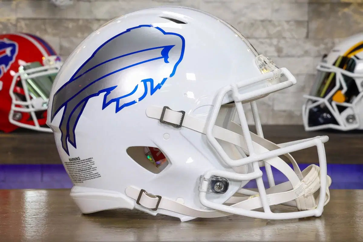 Buffalo Bills Riddell Speed Authentic Helmet - Rivalries – Green ...