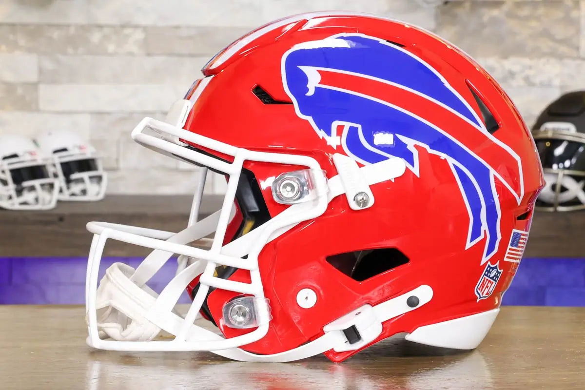 Buffalo Bills Riddell SpeedFlex Helmet - 1987-2001 Throwback – Green ...