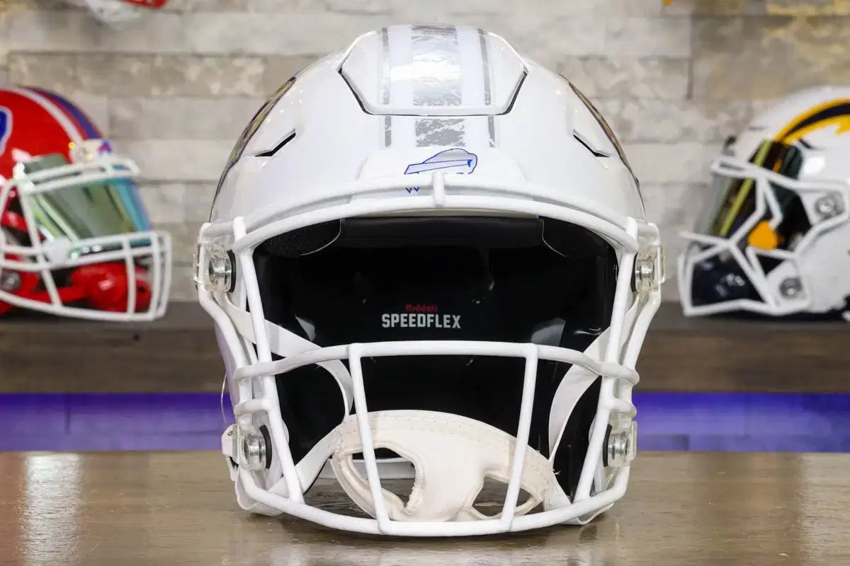 Buffalo Bills Riddell SpeedFlex Helmet - Rivalries – Green Gridiron, Inc.