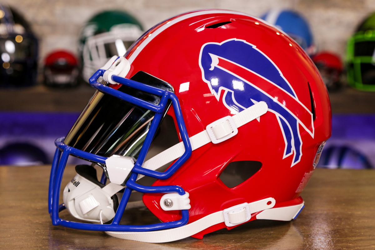 バッファロー ビルズ リデル スピード ディスプレイ ヘルメット - GG エディション 00154 – Green Gridiron, Inc.
