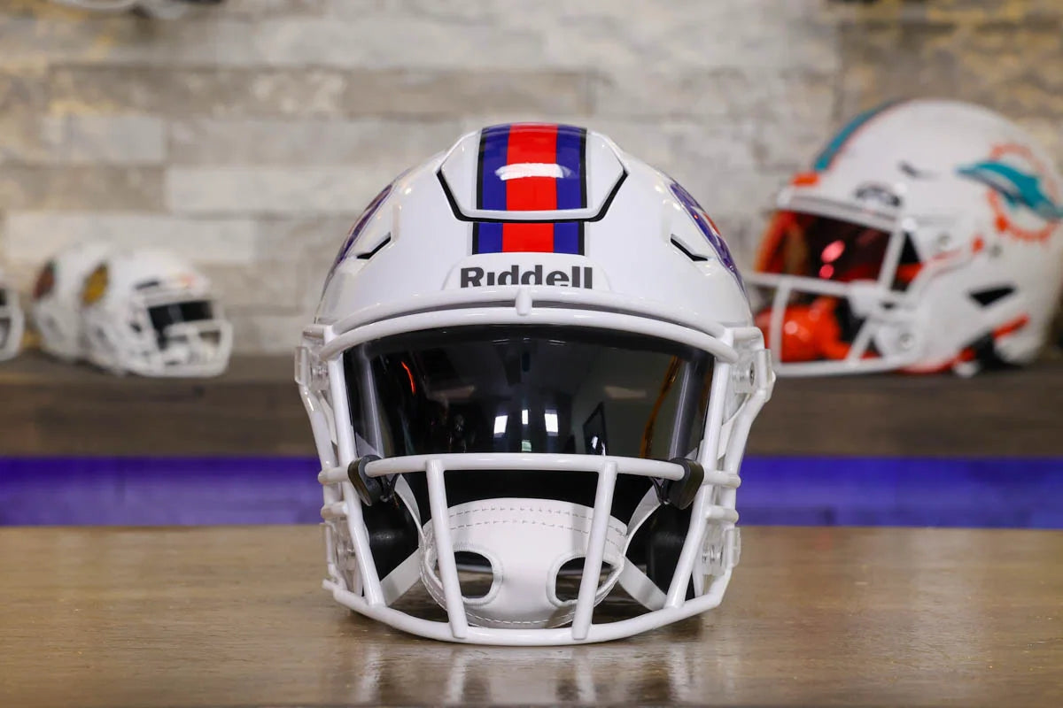 Buffalo Bills Riddell SpeedFlex Mid-Size Helmet – Green Gridiron, Inc.