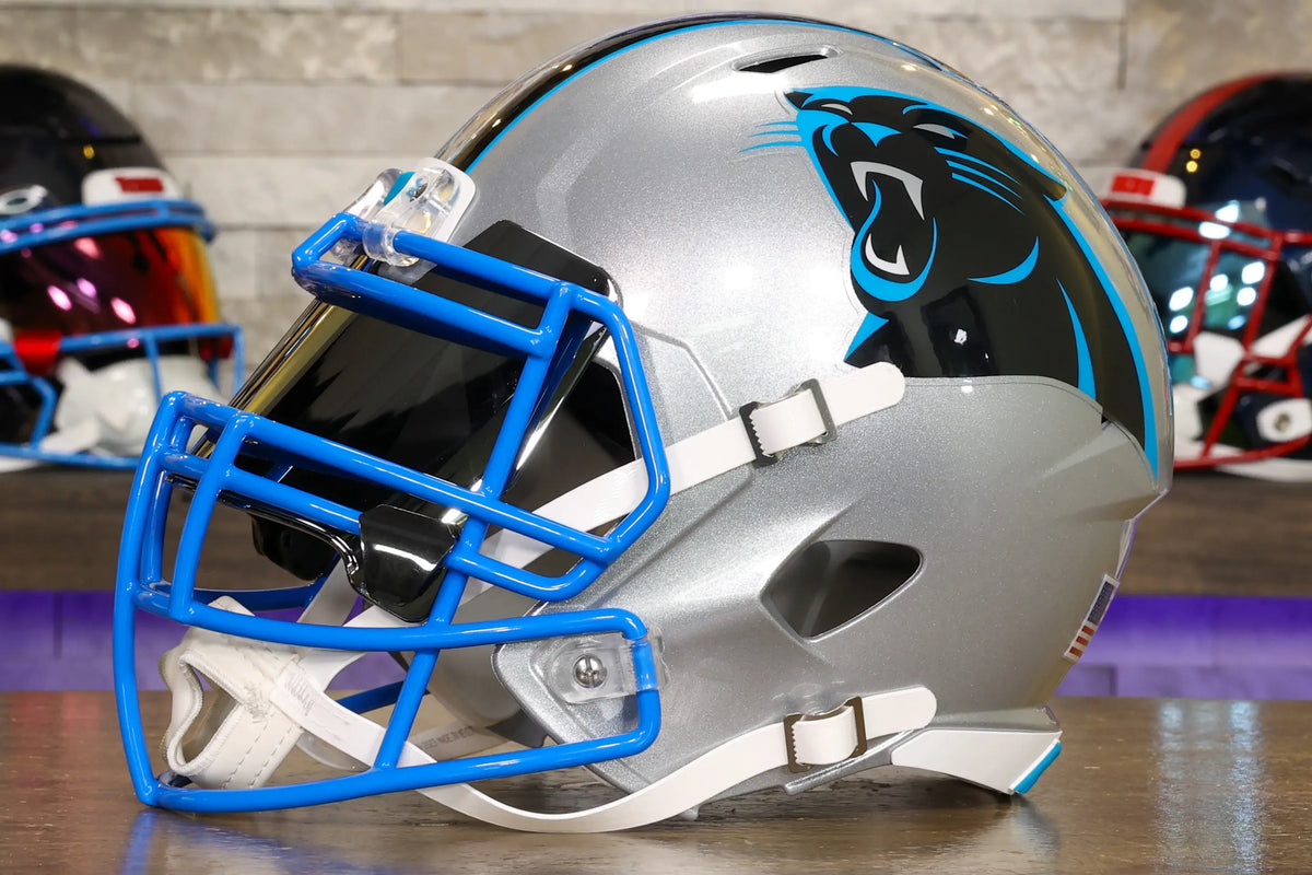 Carolina Panthers Riddell Speed Display Helmet - GG Edition – Green ...