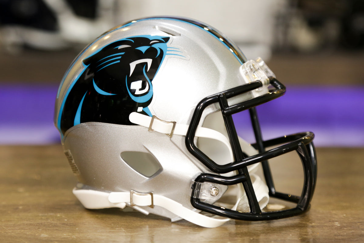 Carolina Panthers Riddell Speed Mini Helmet – Green Gridiron, Inc.