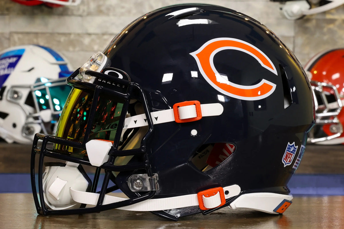 Chicago Bears Riddell Speed Authentic Helmet - GG Edition – Green ...