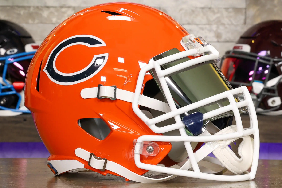 Chicago Bears Riddell Speed Display Helmet - GG Edition 02578 – Green ...