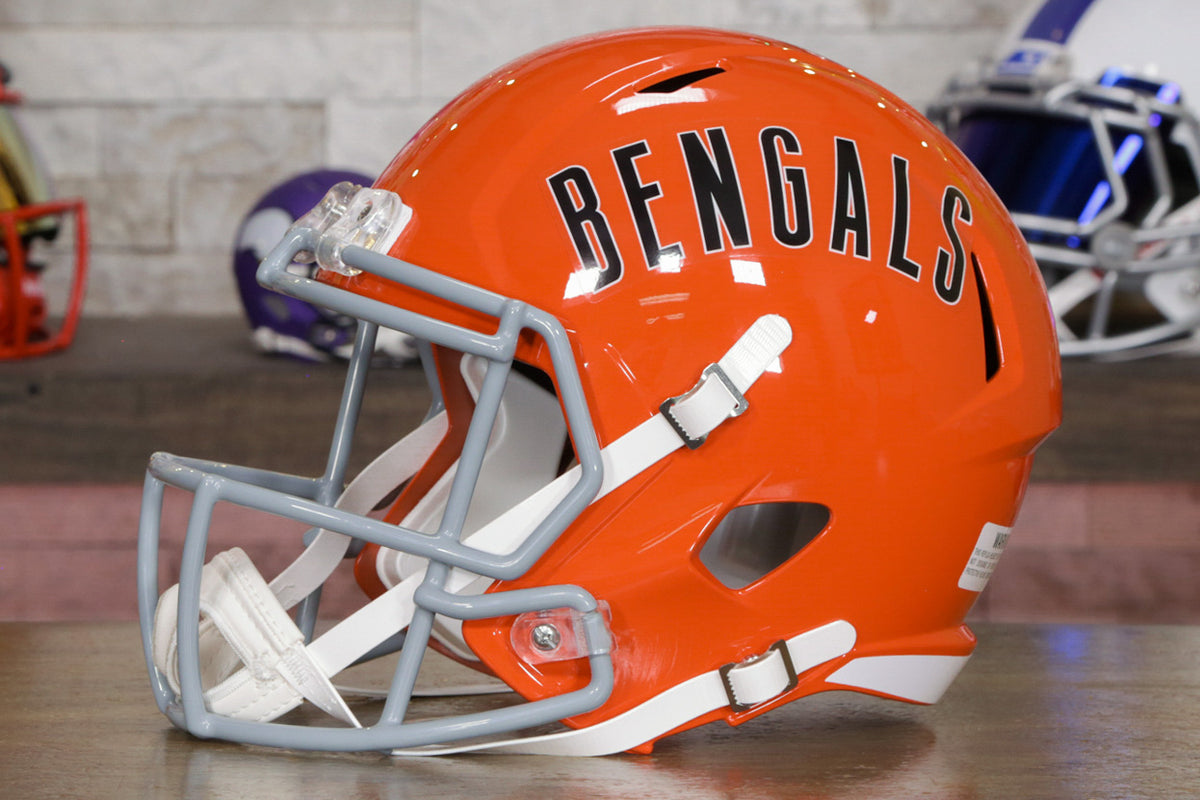 Cincinnati Bengals Riddell Speed Display Helmet - Throwback 1968-1979 ...