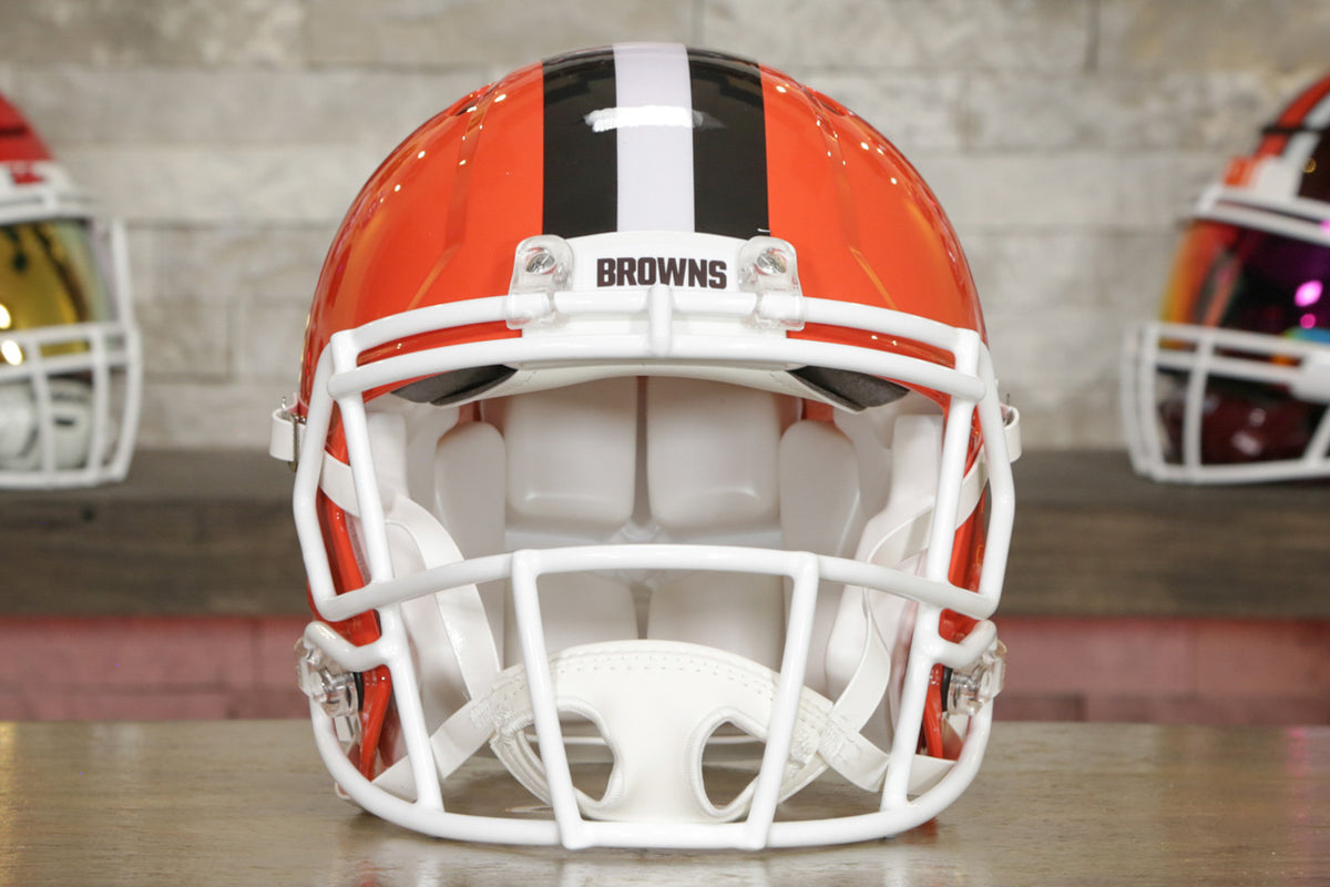 Cleveland Browns Riddell Speed Authentic Helmet – Green Gridiron, Inc.