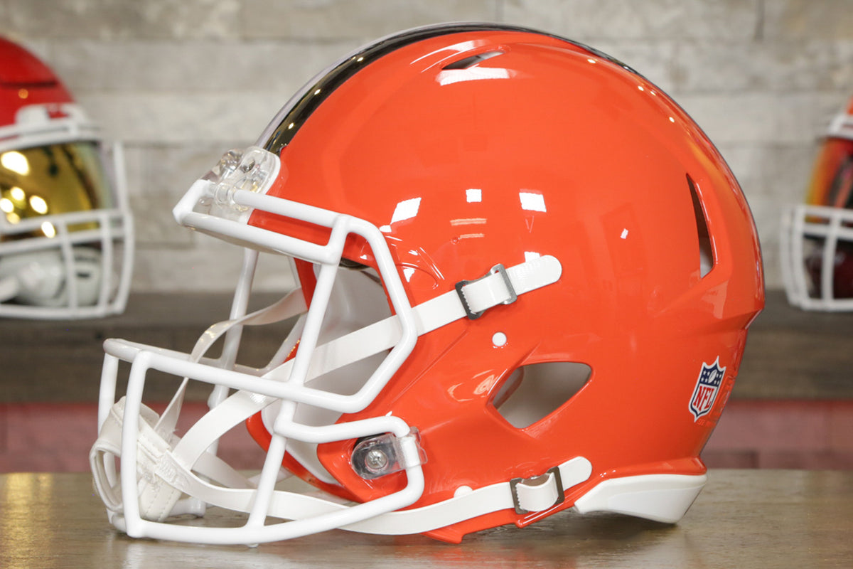 Cleveland Browns Riddell Speed Authentic Helmet – Green Gridiron, Inc.