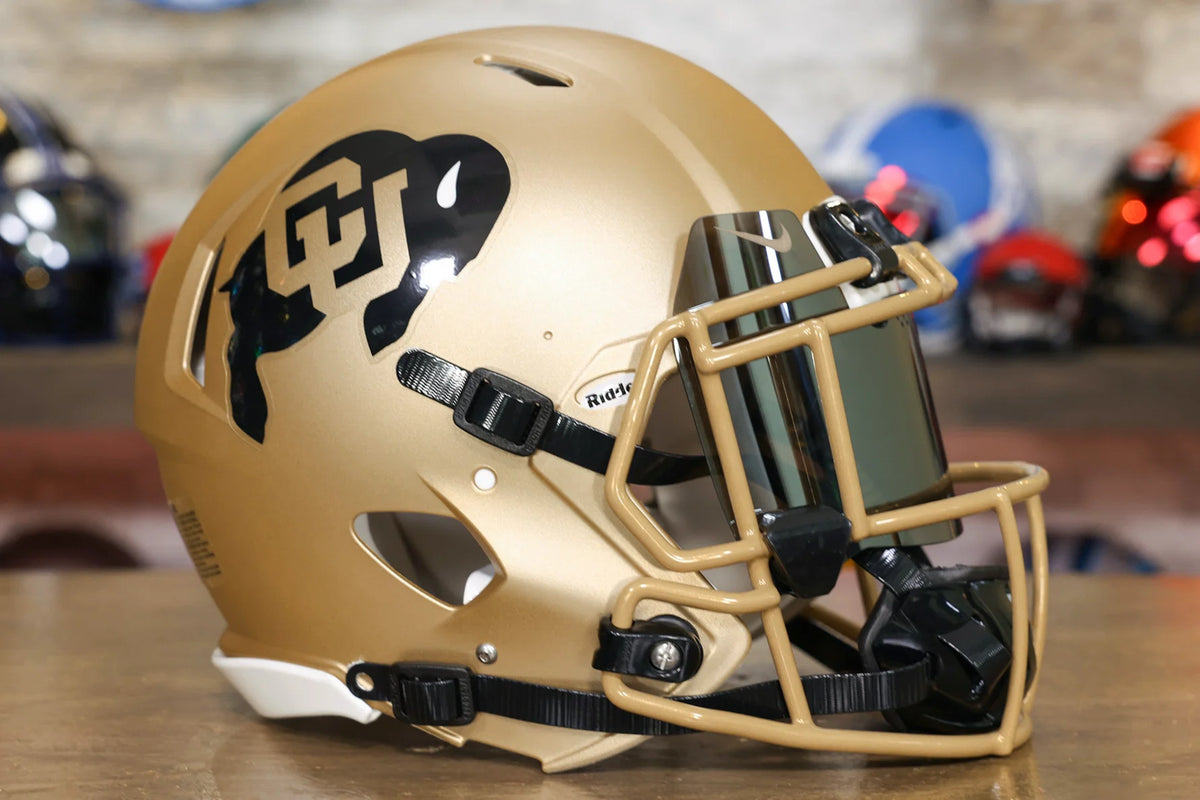 Colorado Buffaloes Riddell Speed Authentic Helmet - GG Edition 00246 ...