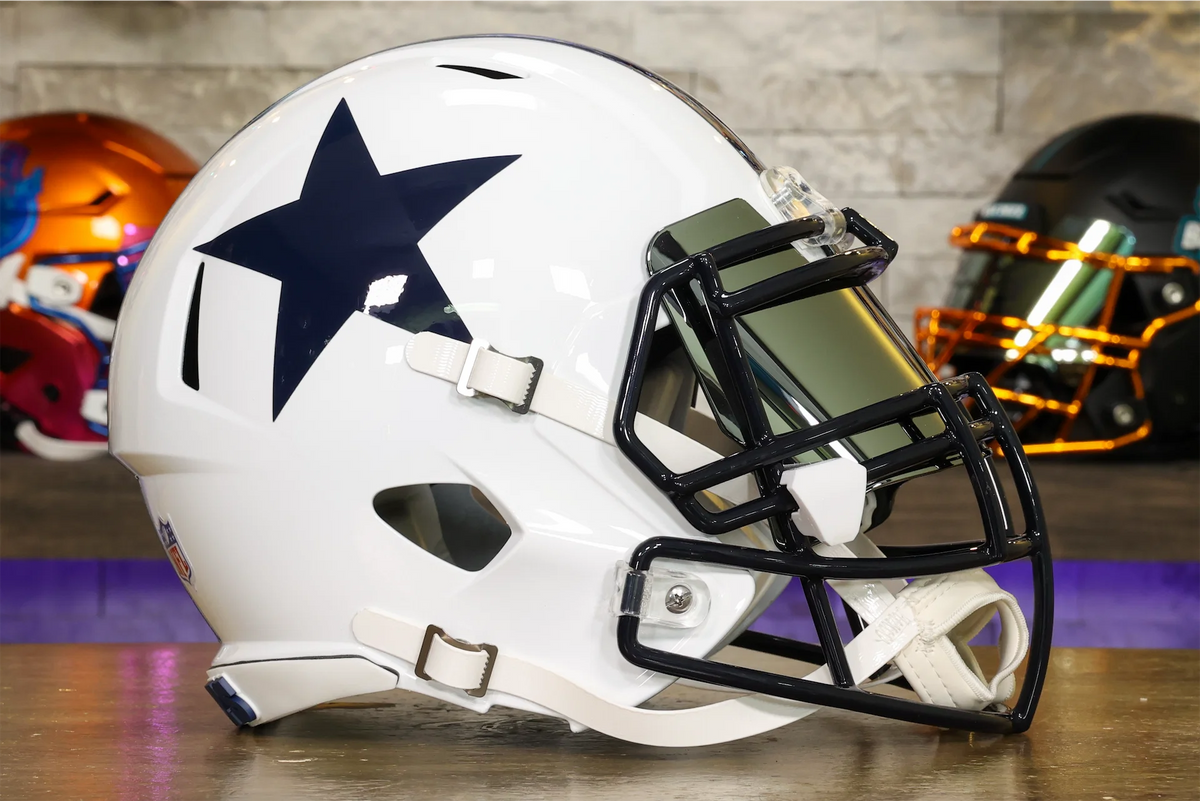 Dallas Cowboys Riddell Speed Display Helmet - GG Edition – Green ...
