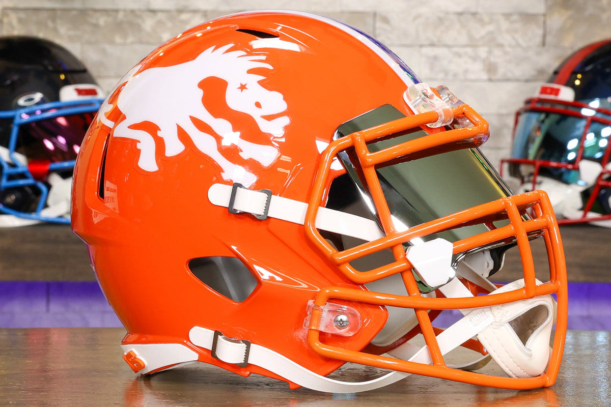 Denver Broncos Riddell Speed Display Helmet - GG Edition 02568 – Green ...