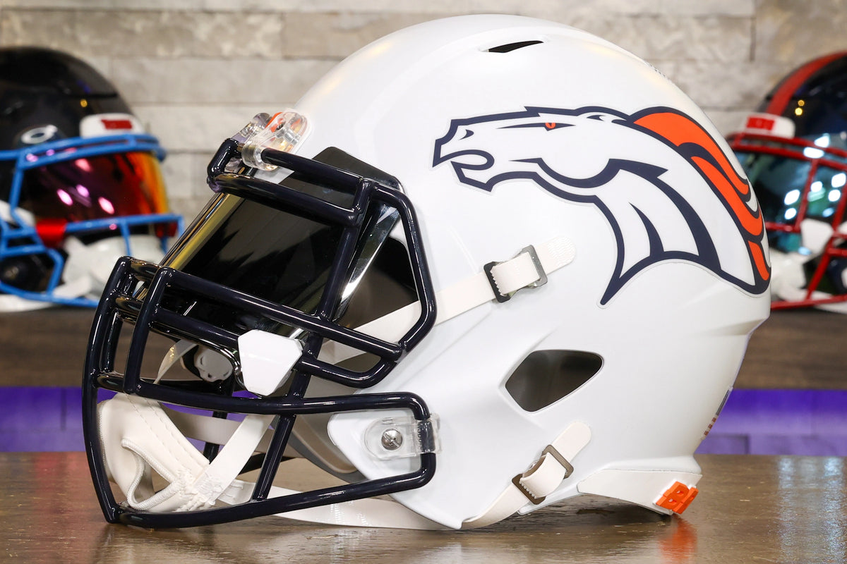 Denver Broncos Riddell Speed Display Helmet - GG Edition – Green ...