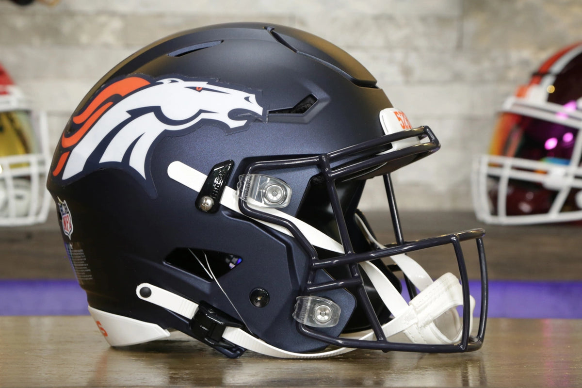 Denver Broncos Riddell SpeedFlex Helmet – Green Gridiron, Inc.