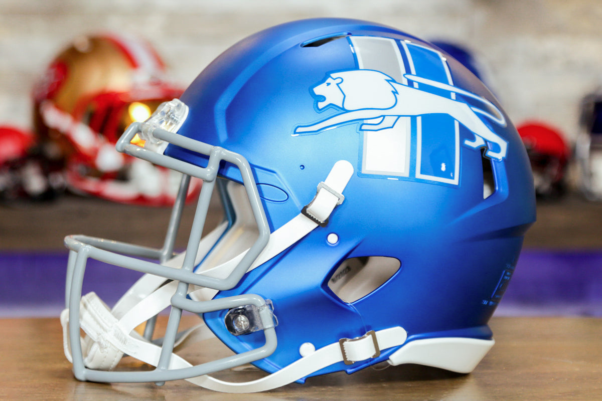 Detroit Lions Riddell Speed Authentic Helmet - Alternate – Green ...
