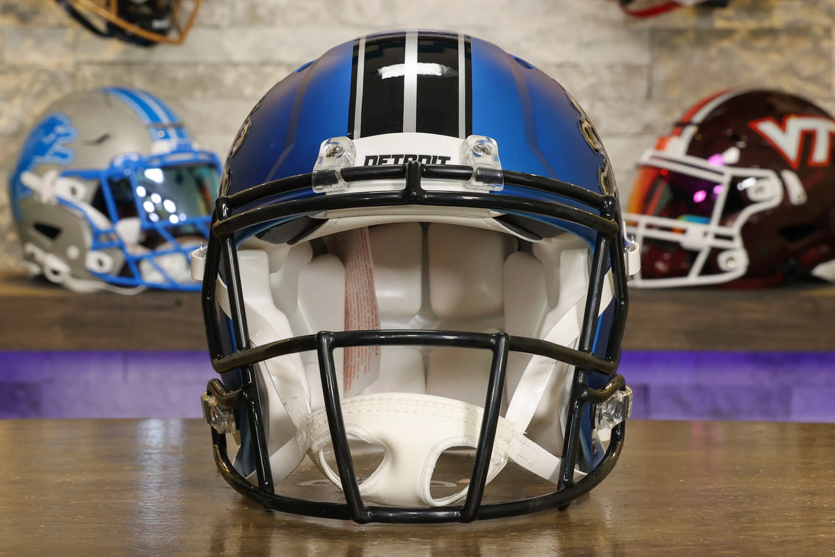 Detroit Lions Riddell Speed Authentic Helmet - Alternate #2 – Green ...