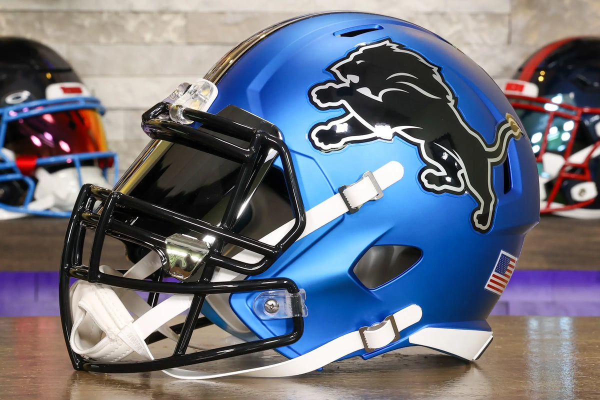 Detroit Lions Riddell Speed Display Helmet - GG Edition 02571 – Green ...