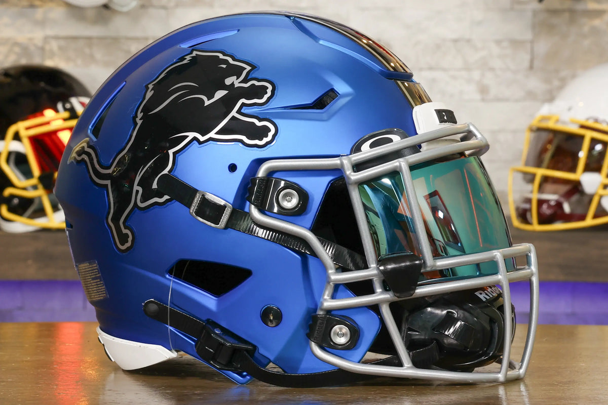Detroit Lions Alternate Riddell SpeedFlex Helmet - GG Edition 01173 ...