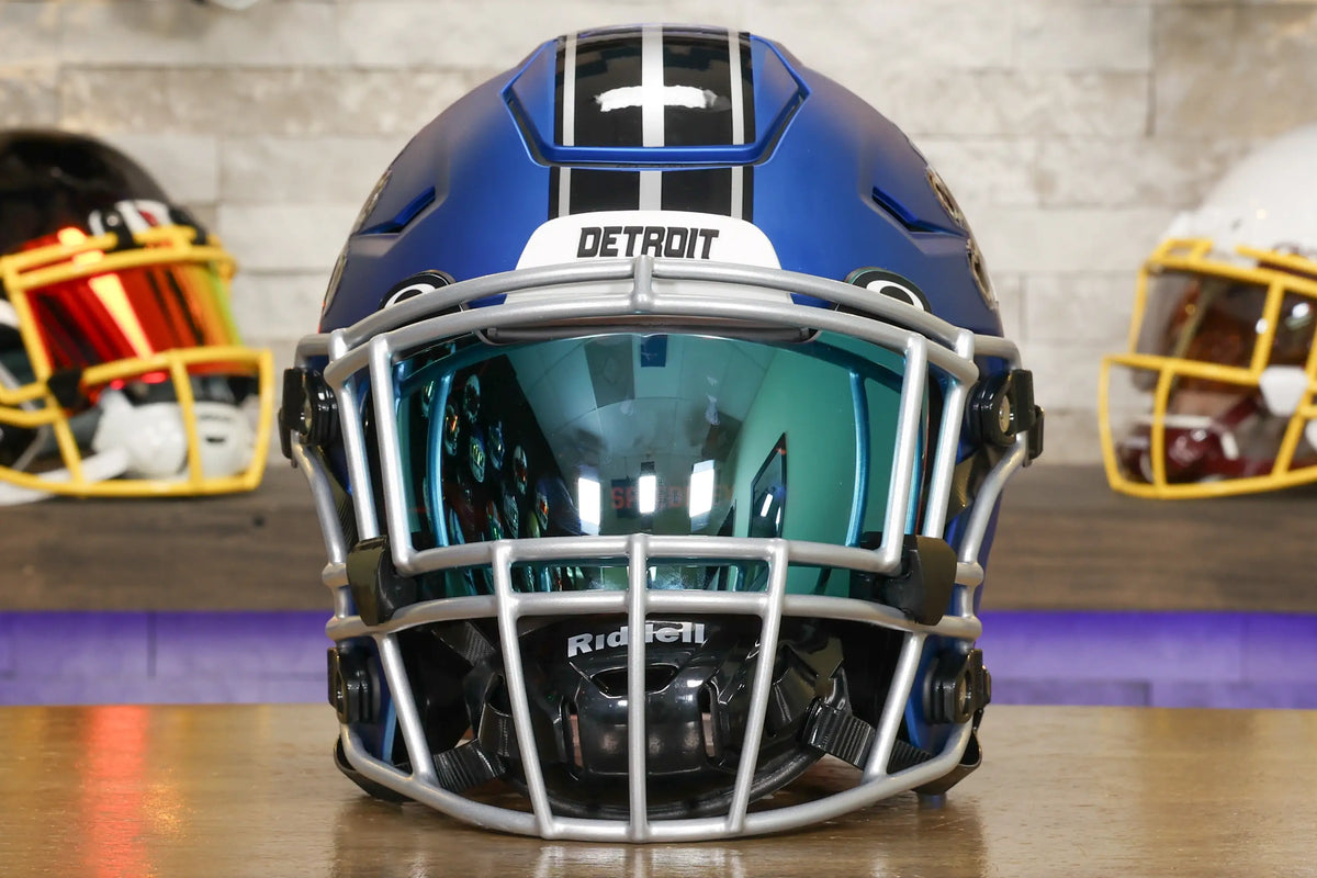 Detroit Lions Alternate Riddell SpeedFlex Helmet - GG Edition 01173 ...