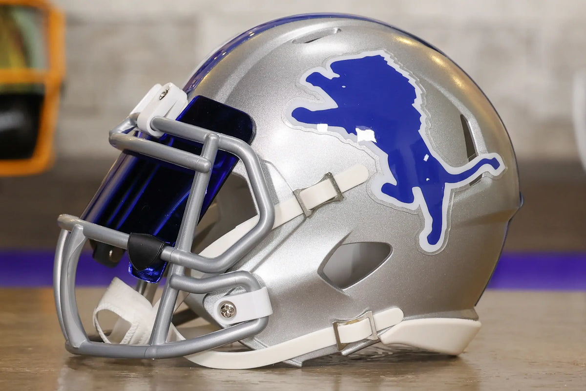 Detroit Lions Riddell Speed Mini Helmet - GG Edition – Green Gridiron, Inc.