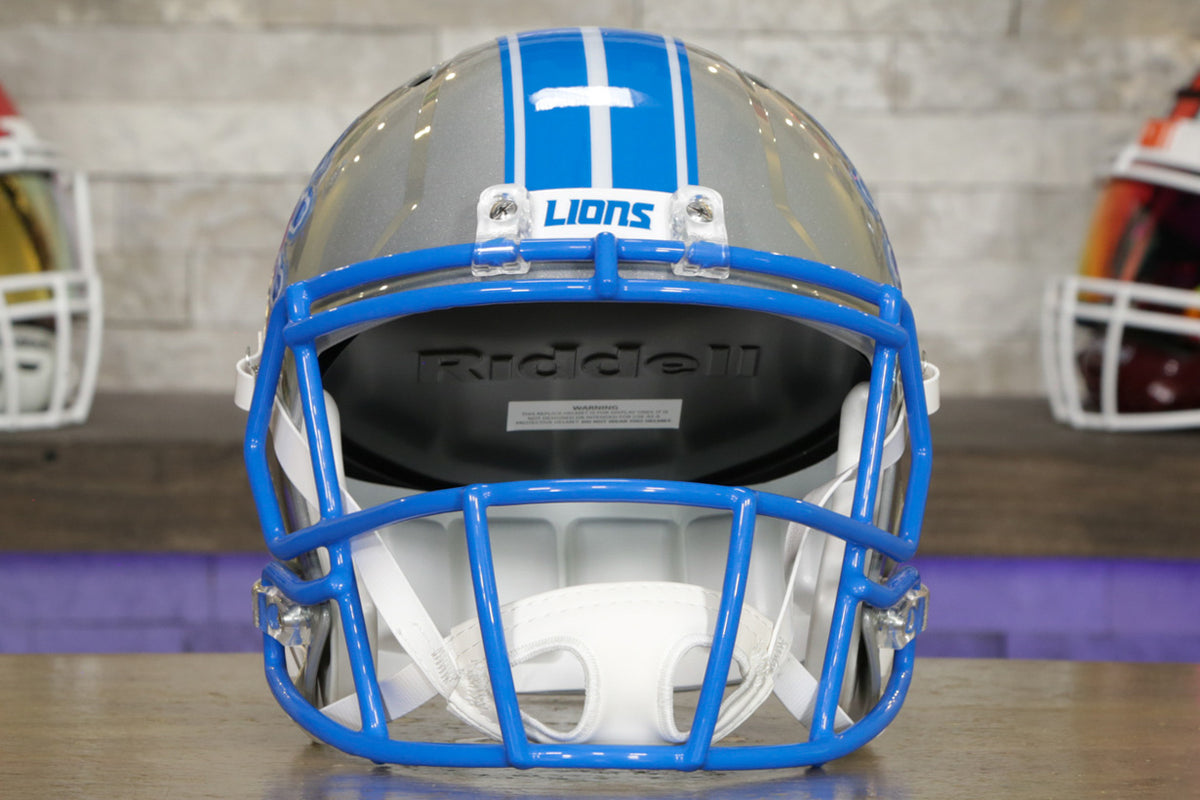 Detroit Lions Riddell Speed Display Helmet – Green Gridiron, Inc.