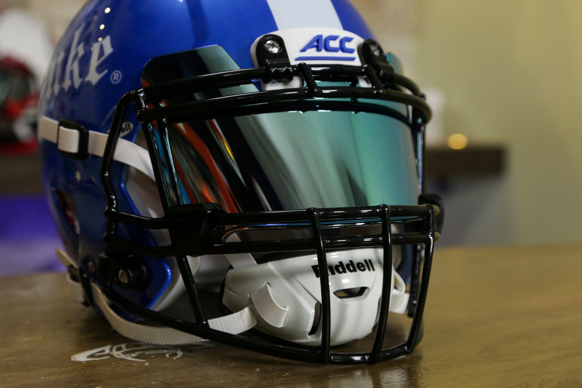 Duke Blue Devils Riddell Speed Authentic Helmet - GG Edition 01000 ...