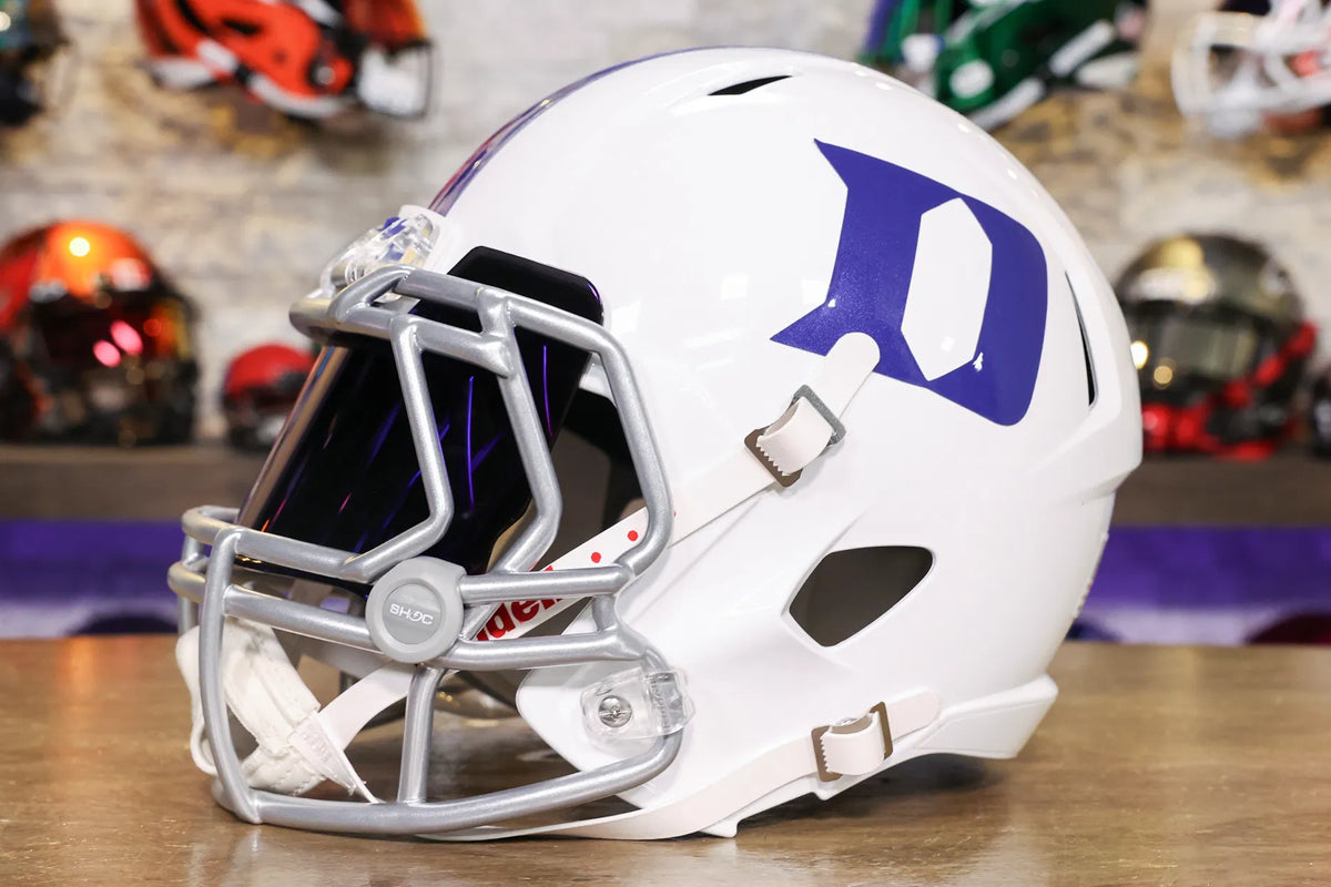 Duke Blue Devils Riddell Speed Display Helmet - GG Edition – Green ...