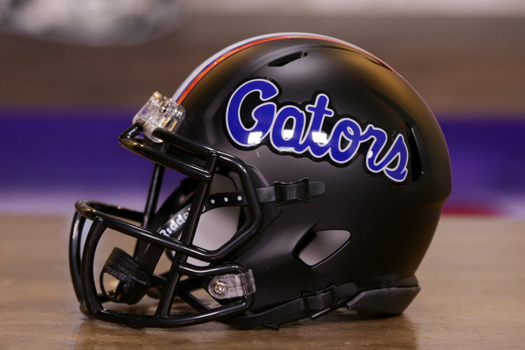 Florida Gators Riddell Speed Mini Helmet - Black Alternate – Green ...