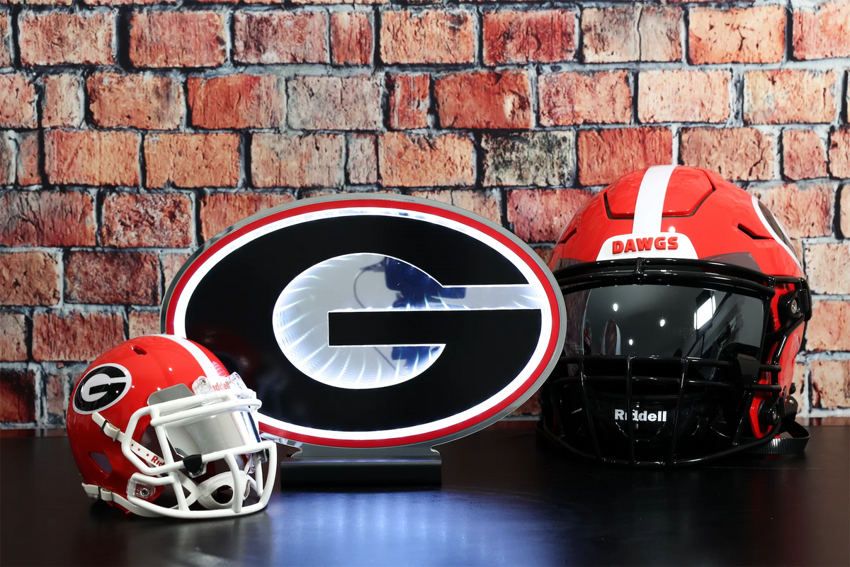 NCAA LED Infinity Logo Light - Georgia Bulldogs – Green Gridiron, Inc.