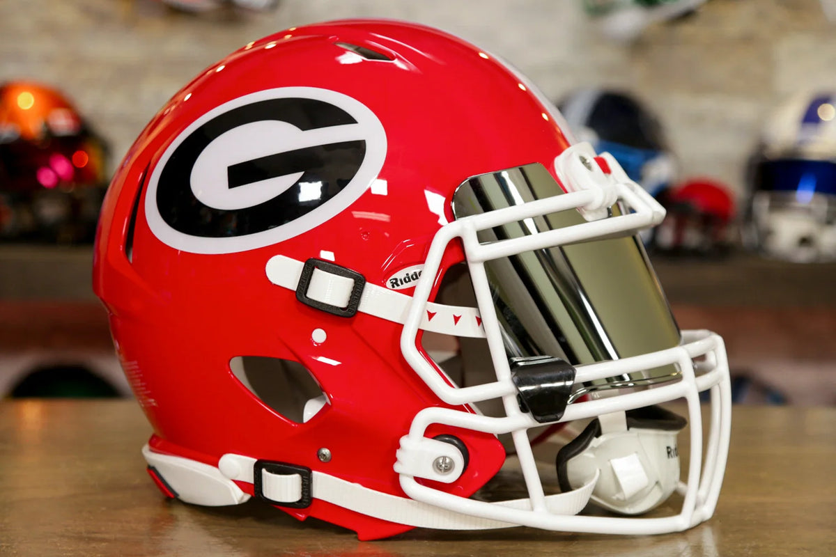 Georgia Bulldogs Riddell Speed Authentic Helmet - GG Edition 00270 ...