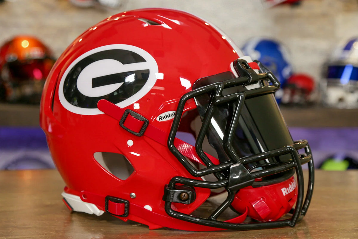 Georgia Bulldogs Riddell Speed Authentic Helmet - GG Edition 00305 ...
