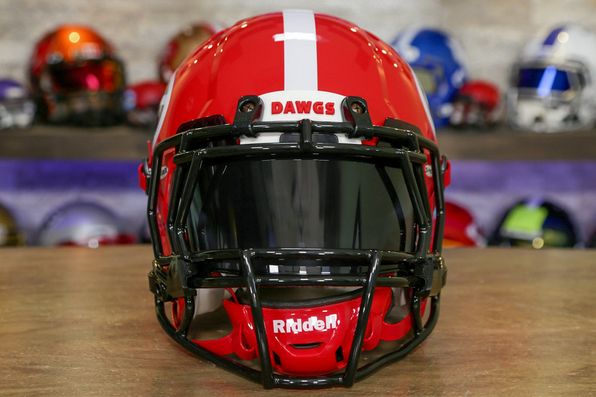 Georgia Bulldogs Riddell Speed Authentic Helmet - GG Edition 00305 ...