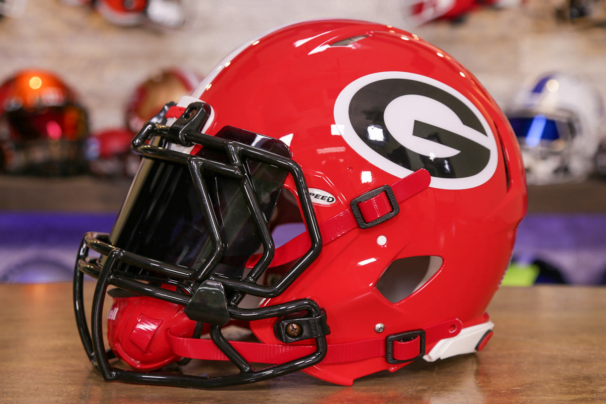 Georgia Bulldogs Riddell Speed Authentic Helmet - GG Edition 00305 ...